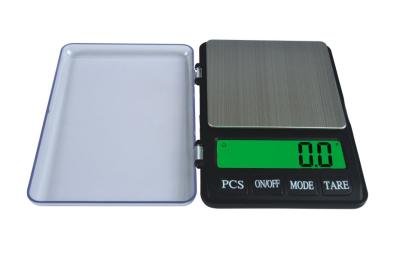 China BDS Notebook  pocket precision scale,500g/0.01g,high precision,factory direct sale,black color ,good price andqulity for sale