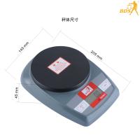 China BDS-CL kitchen scale,With LCD display,backlight,Transport locked,Overload protection,2kg/3kg/0.1g,black body color . for sale