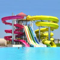 China Customization 1 Rider/Time Outdoor Water Slide For Splash  Aqua Park for sale