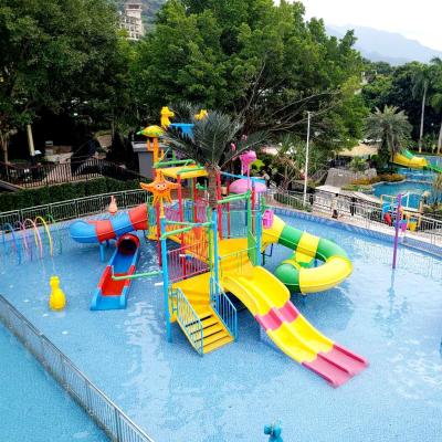 China Customized Water Play Structures For Children With Water Features And Water Pumps for sale