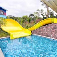 China Customized Boomerang Water Slide For 2 Kids With Raft Slide For Fun for sale