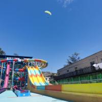 China Environmental Friendly RAL Color Spiral Water Slide High Speed for sale