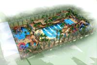 China Custom Water Park Design For All Ages 500 People Capacity Maintenance Friendly Solution for sale