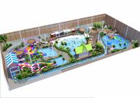 China Wheelchair Accessible Fiberglass Aqua Park Design With Stainless Steel And Concrete Elements for sale