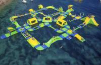 China Hot Welding Thrilling Adventure Inflatable Water Park For Children for sale