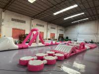 China Maximize Fun and Profit Obstacle Course with Customizable Inflatable Water Park for sale