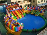 China Create an 100x130m Unforgettable Experience with Our Inflatable Water Park for sale