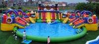 China Create an 100x130m Unforgettable Experience with Our Inflatable Water Park for sale