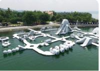 China Durable Pvc Tarpaulin Inflatable Water Park For Backyard for sale