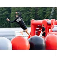 China Customizable Theme Inflatable Water Park CNC Cutting for sale
