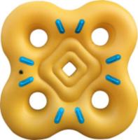 China Inflatable Surfing Drift Ring / Water Playground Multi-person Float Toy / Swimming Ring for sale