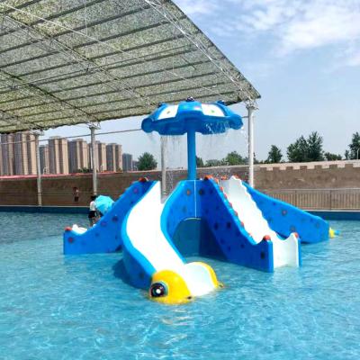 China Hotels' Favorite Customizable Water Spray Park with Multiple Exciting Features Octopus Slide for sale