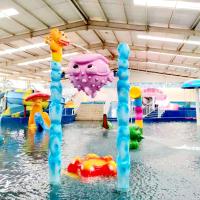 China Outdoor Water Spray Park with Interactive Features and Sturdy Fiberglass Construction for sale