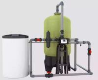 China PLC Boiler Water Softener System Ion Exchange 1-300m³/h Industrial Wastewater Treatment for sale