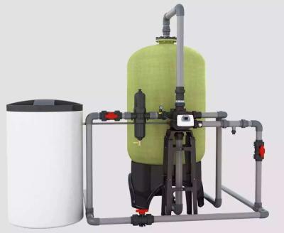 China PLC Boiler Water Softener System Ion Exchange 1-300m³/h Industrial Wastewater Treatment for sale