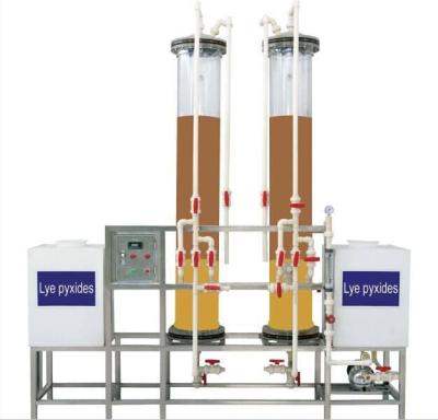 China Ion Exchange Pure Water Treatment System 500 LPH for Food Hospital Custom Color for sale