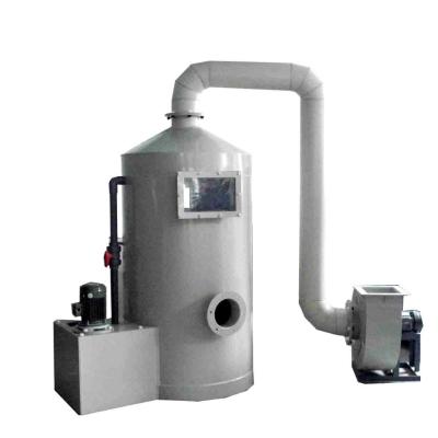 China Industrial Air Scrubber System for Fluorine-Containing Chemical Plant 1000 CFM for sale