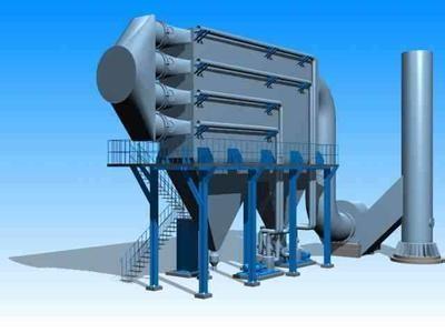 China Industrial Boiler Exhaust Gas Dedusting Desulfurization System 1 Year Carbon Steel for sale