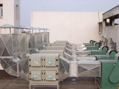 China Industrial Fume Exhaust Gas Scrubber System 20000m3h for Petrochemical Soot Treatment for sale