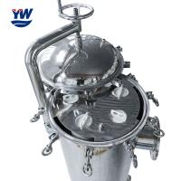 China Industrial Stainless Steel Bag Filter Housing for sale