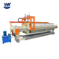 China High Pressure Membrane Filter Press With Automatic Water Washing Device for sale