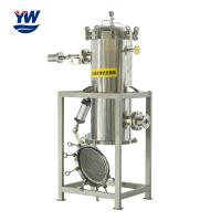 China Stainless Steel High Efficiency Vertical Pressure Leaf Filter For Filtration Industry for sale