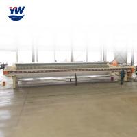 China Automatic Plate Pulling High Pressure Round Plate Filter Press For Clay Sludge, Ceramic Sludge Dewatering for sale