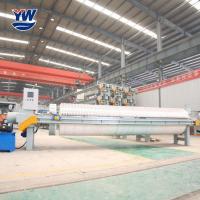 China Ceramic Clay Filter Press Building For Slurry Kaolin High Pressure Round Plate for sale