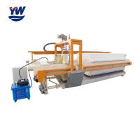 China Automatic Cleaning Industrial Filter Press Plate And Frame Diaphragm Filter Press Chamber for sale