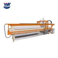 China Automatic Cleaning Industrial Filter Press Plate And Frame Diaphragm Filter Press Chamber for sale