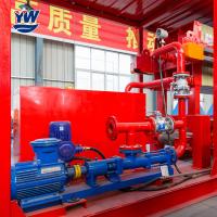 China Mobile Automatic Membrane Filter Press Sludge Dewatering for sale