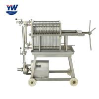 China Small Scale Industrial Filter Press WWTP Plate And Frame Filter Press for sale