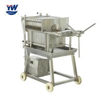China Small Scale Industrial Filter Press WWTP Plate And Frame Filter Press for sale