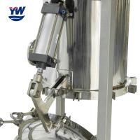 China Stainless Steel Vertical Pressure Leaf Filter High Efficiency for sale