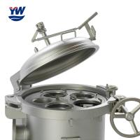 China SS304/SS316 Stainless Steel multi bag filter Quick Opening for sale