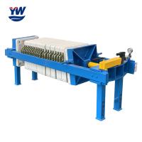 China Small Manual Hydraulic Chamber Filter Press for sale
