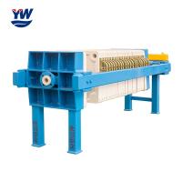 China Small Manual Hydraulic Chamber Filter Press for sale