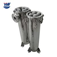 China Stainless Steel Titanium Rod Filter Housing , 250mm Titanium Tube Filter for sale