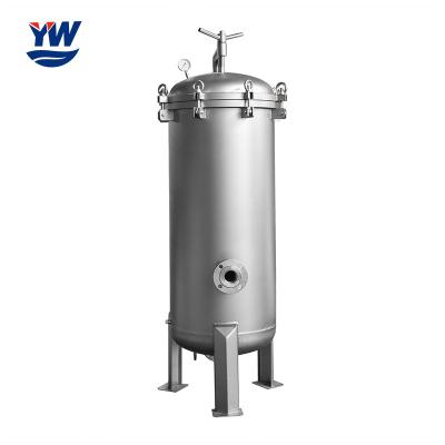 China SS304 316L Housing Cartridge Filter With Food Grade PP Material Cartridge for sale