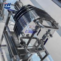 China Oil Industrial Filter Press Sludge Dewatering Screw Filter Press Machine for sale