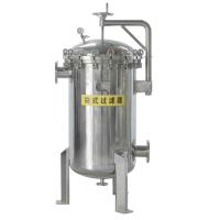 China 304 Ss Bag Filter Housing Stainless Steel Max Flowing 20-30 T for sale
