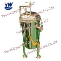 China 304 Ss Bag Filter Housing Stainless Steel Max Flowing 20-30 T for sale