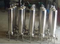 China multi round 316 ss cartridge filter housing stainless steel 0.1 Micron Cartridge Food Industry for sale