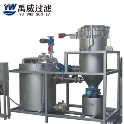 China 304 SS Candle Filter Industrial Housing With Mixing Tank Food Grade for sale