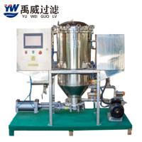 China Fully Automatic Candle Type Filter Housing Controlled By PLC for sale