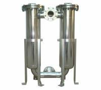 China Inline Sanitary Bag Filter Housing For Water Treatment SS 304 Material for sale