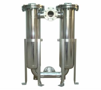 China Inline Sanitary Bag Filter Housing For Water Treatment SS 304 Material for sale
