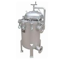 China Liquid Bag Filter Housing Assembly Sugar Industry Lifting Lug Flange Type for sale
