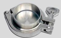 China 304 316 Stainless Steel Clamps Quick Fitting Sanitary Quick Flange Chuck Welded Pipe Fittings for sale