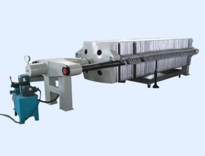 China Fully Automatic Chamber Filter Press Machine For Sugar Syrup High Filtration Area for sale
